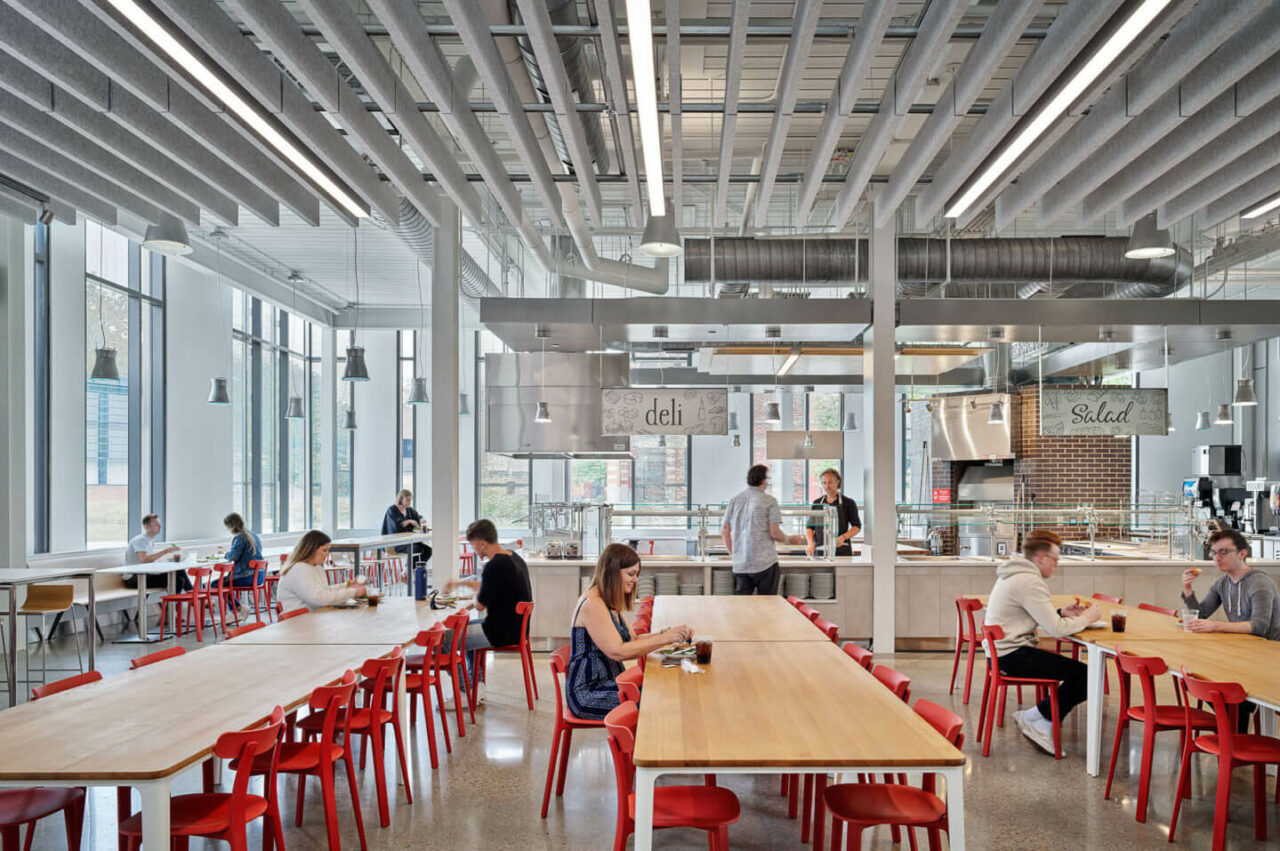 Barbara Marshall Residence Hall and Wylie Dining Center - Helix ...